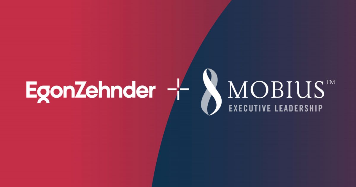 Egon Zehnder and Mobius Executive Leadership Formalize Exclusive ...